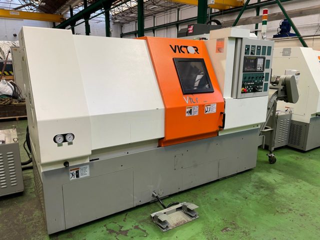 VICTOR Vturn II 36 CNC Lathe with Fanuc 0i-TC Control. Year 2009 - GM CNC LTD | Suppliers of New ...